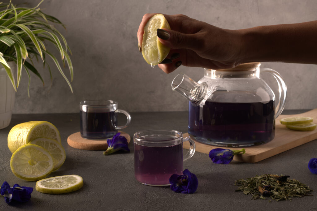 Blue Butterfly Pea Flower and Lemongrass Tisane (50g) - Ceylon Tea Story